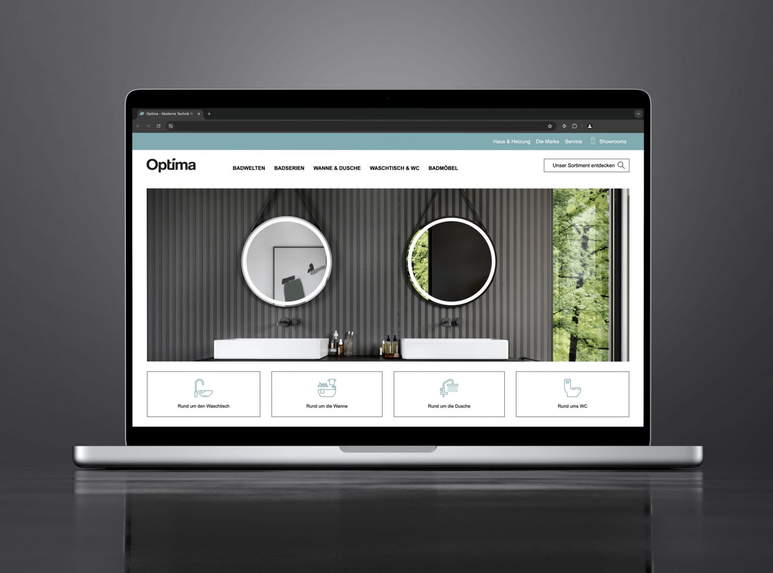 Neue Optima Website | Wullbrandt + Seele